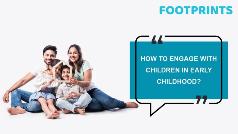 Here are some tips on how to engage with children in early childhood