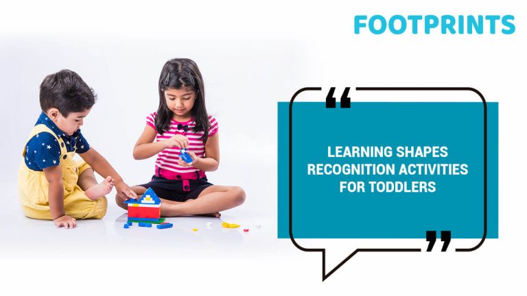 Learning with shapes: Shape recognition for toddlers